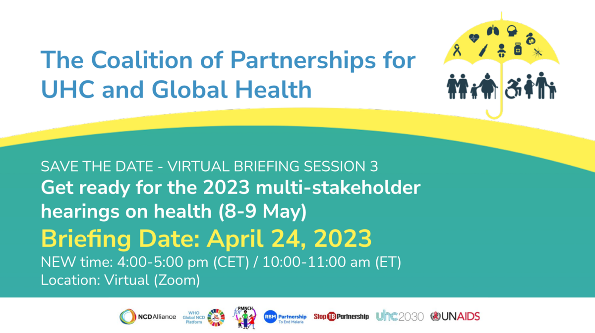 Briefing Session 3: Get ready for the 2023 multi-stakeholder hearing on health (final ...